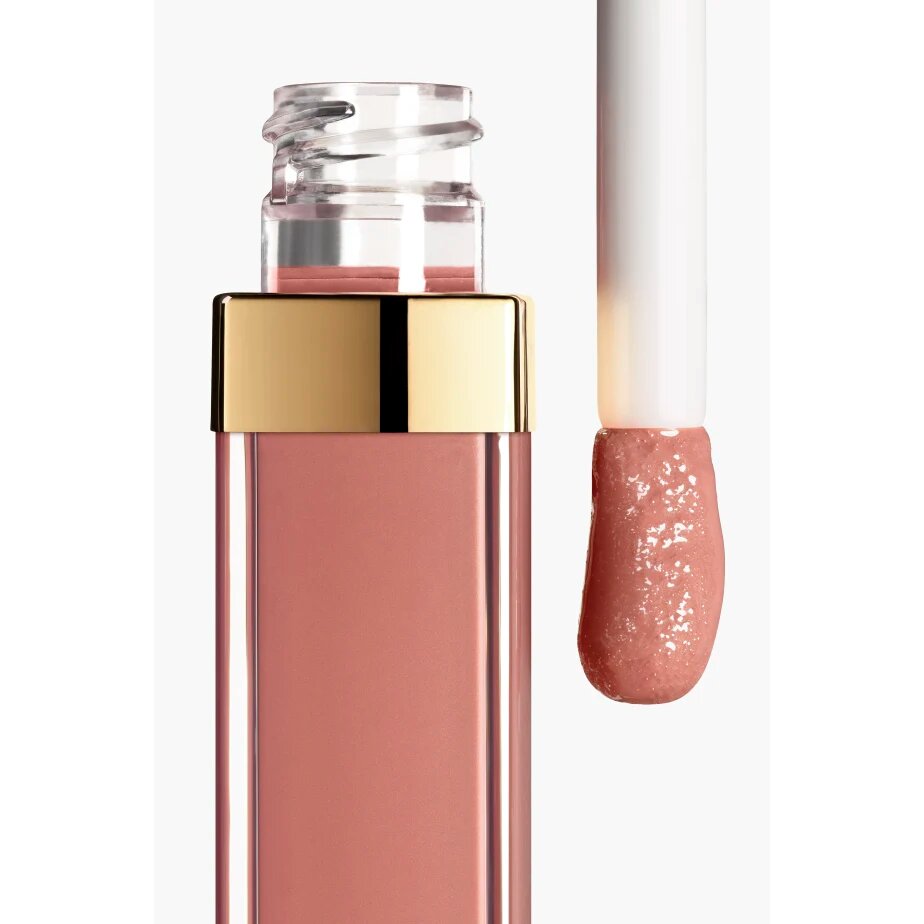 Блеск для губ CHANEL Rouge Coco Gloss 5.5 г | Ультраглянцевый | Увлажняющий | Тон 716 CARAMEL