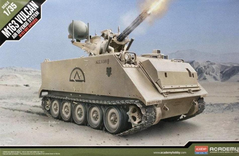 Сборная модель "ЗСУ M163 Vulcan Air Defense System" (1:35), артикул 13507