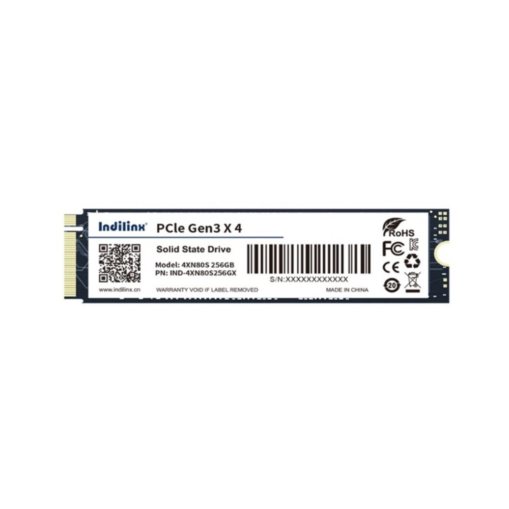 IND-4XN80S256GX / SSD накопитель INDILINX IND-4XN80S 256ГБ, M.2 2280, PCIe 3.0 x4, NVMe, M.2 ind-