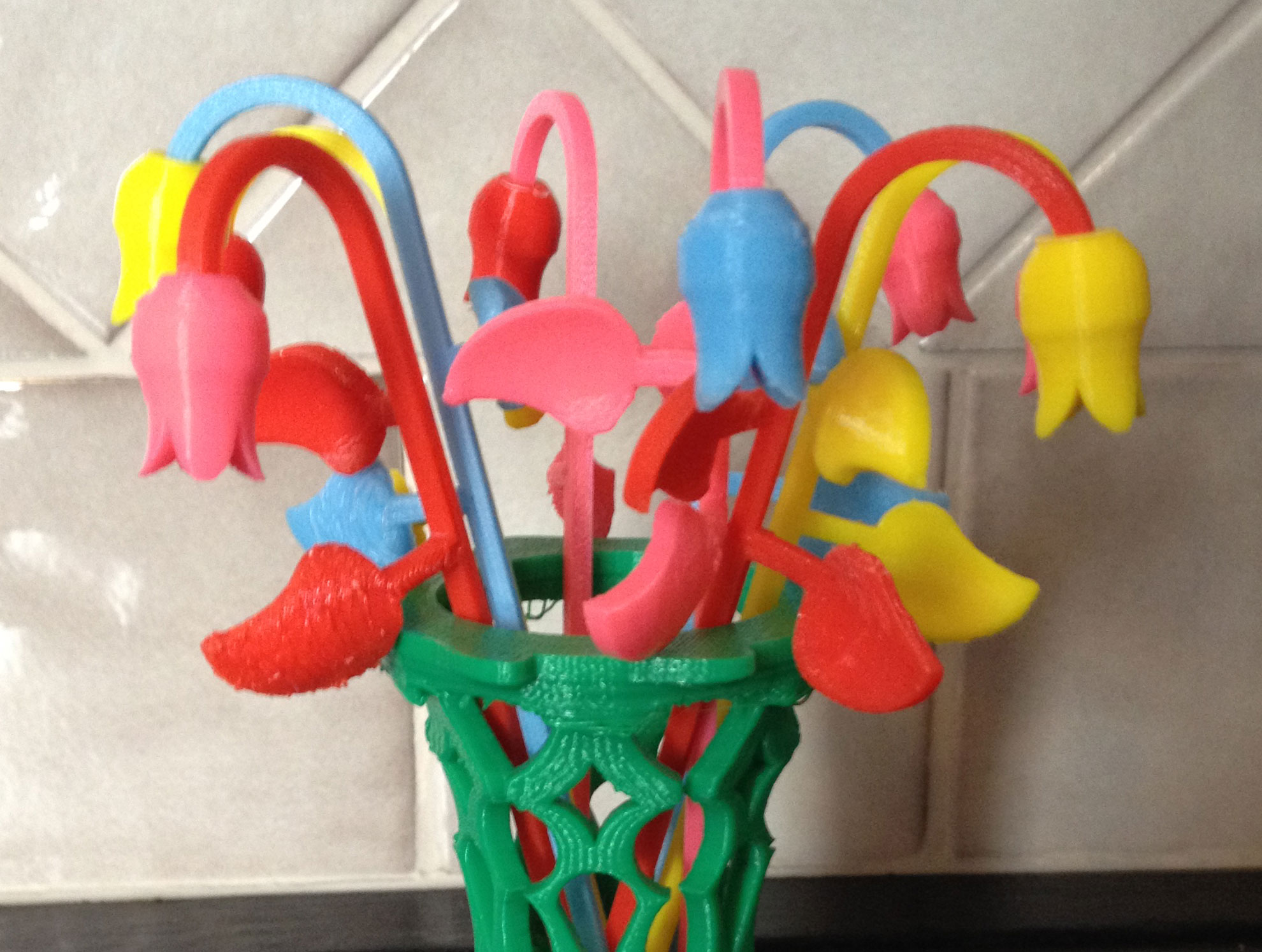 Ваза декоративная «Цветок», 3D-печать, 3DOPRU арт. VASE-TV-733860