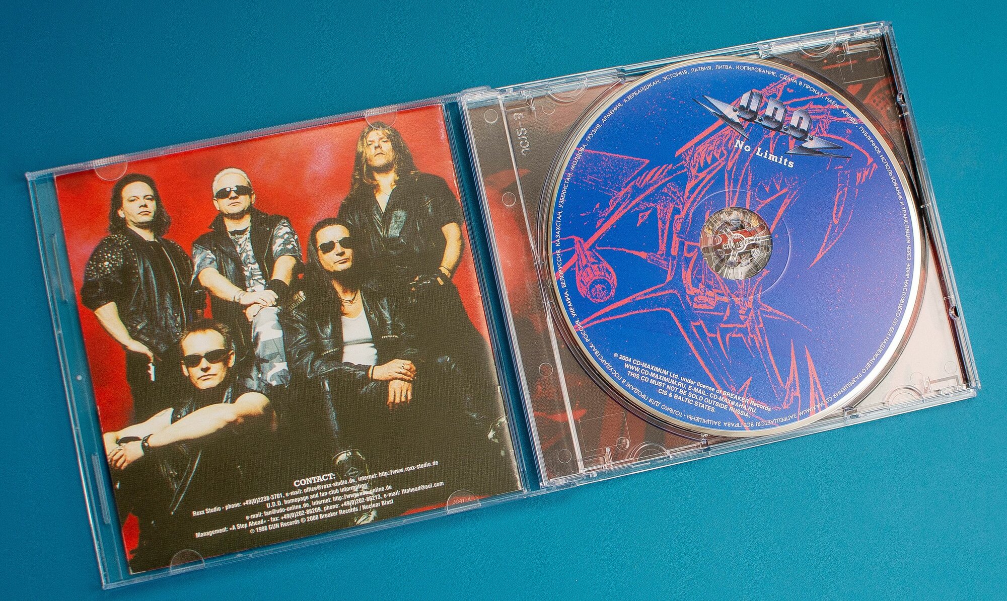 U.D.O. - No Limits Аудио CD Лицензия — фото 1