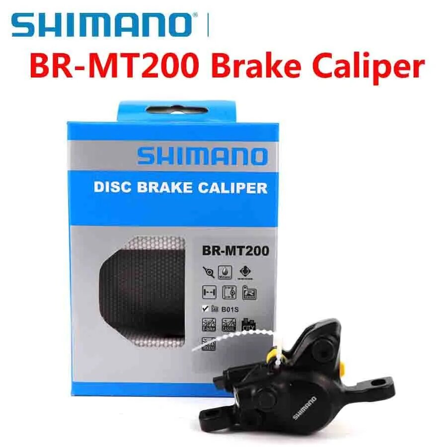 Тормозной суппорт SHIMANO BR-MT200 (2 поршня, гидравлика)