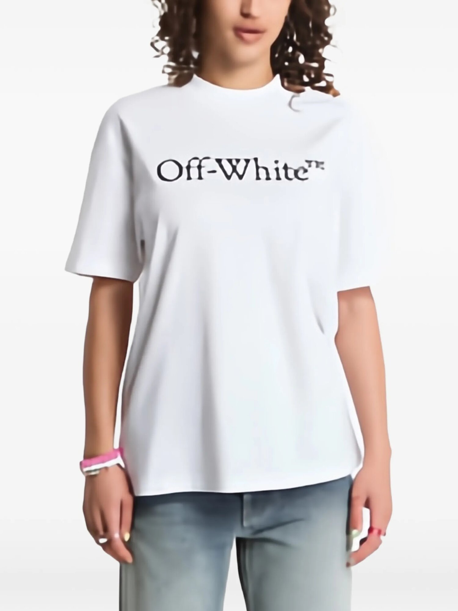 Футболка Off-White Big Logo Bookish T-shirt