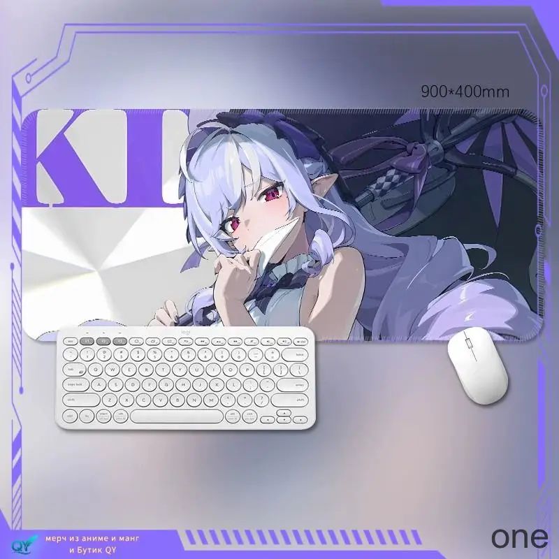 QY Anime Коврик для мышки, XXL, белый