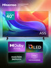 Телевизор 40 дюймов Hisense 40A5S (2026) Смарт ТВ FHD