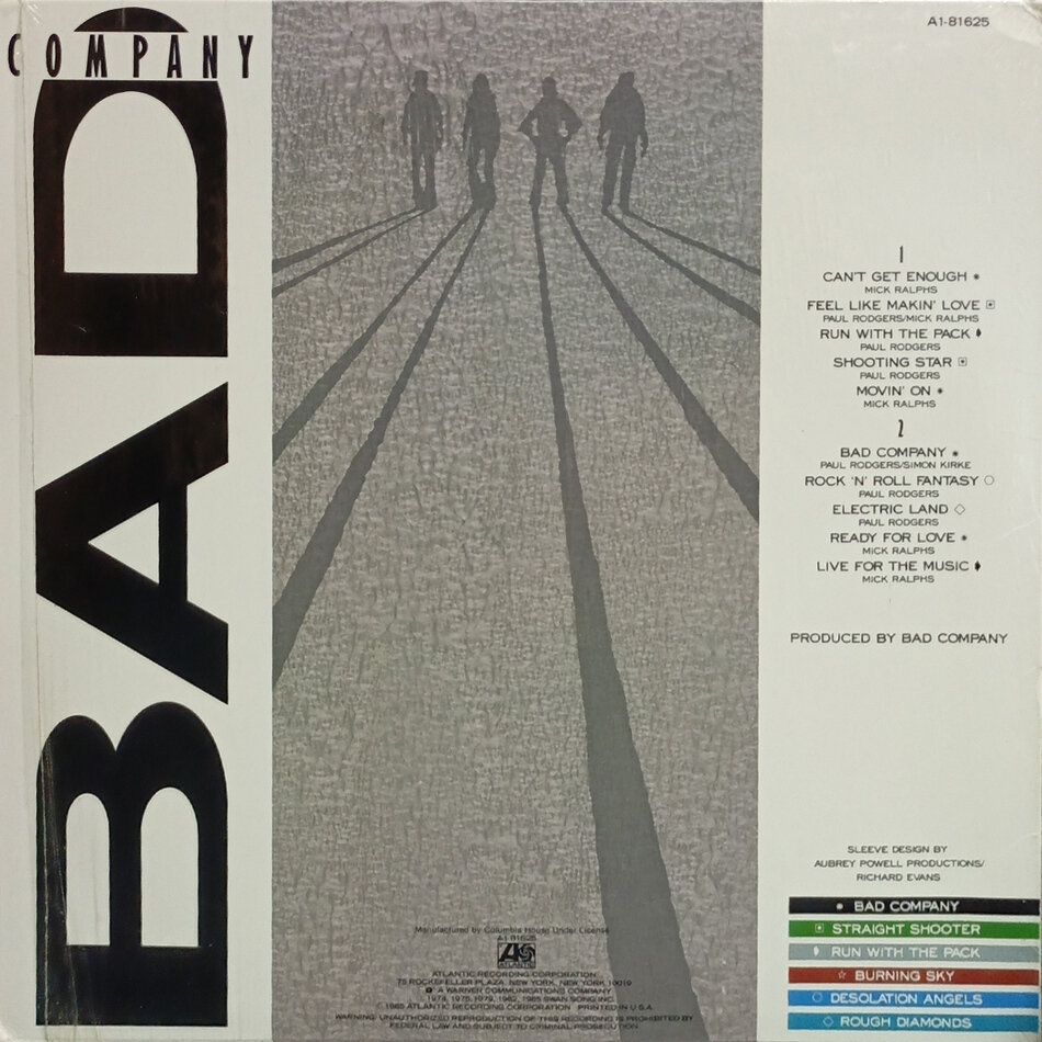 Винтажный винил Bad Company — 10 From 6 (LP)