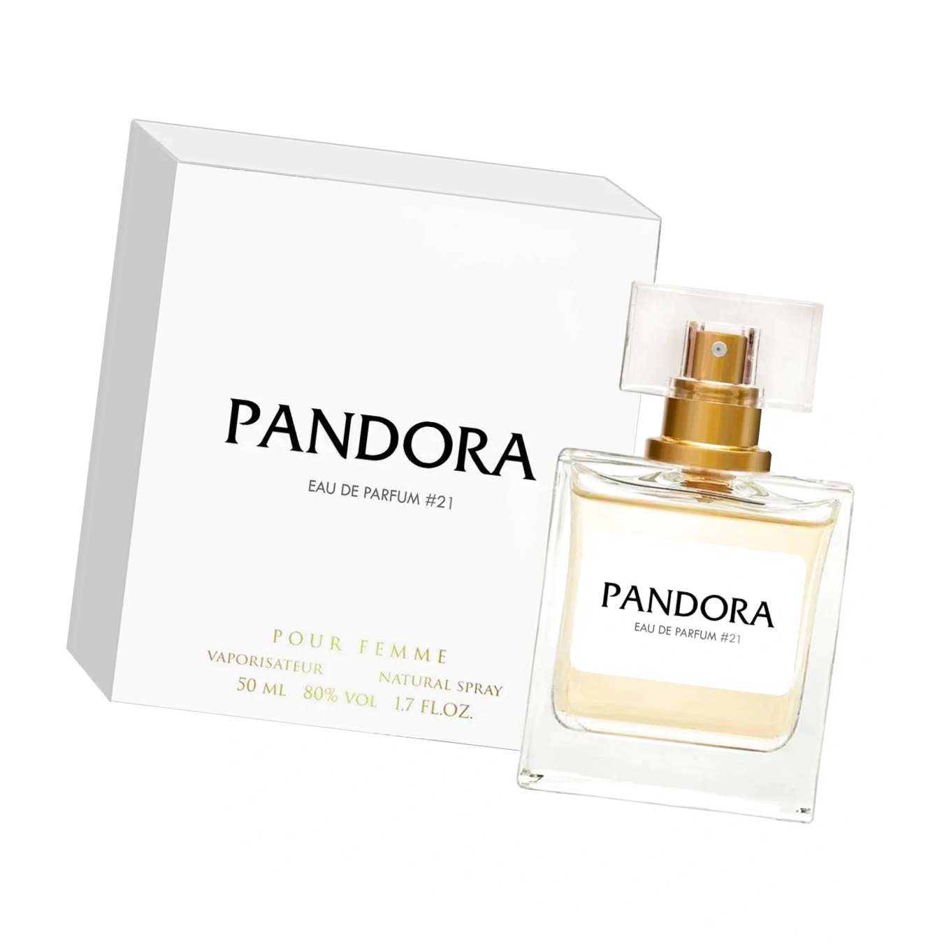 Женская туалетная парфюмерная вода Pandora No 21 50 мл / Пандора Но 21