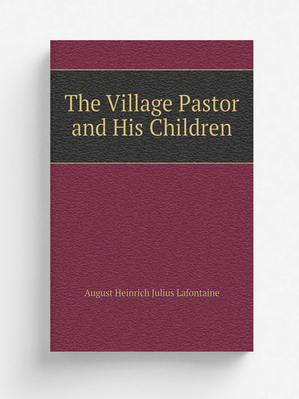 The Village Pastor and His Children | August Heinrich Julius Lafontaine | 1810 | Published by D . Longworth. | Репринт