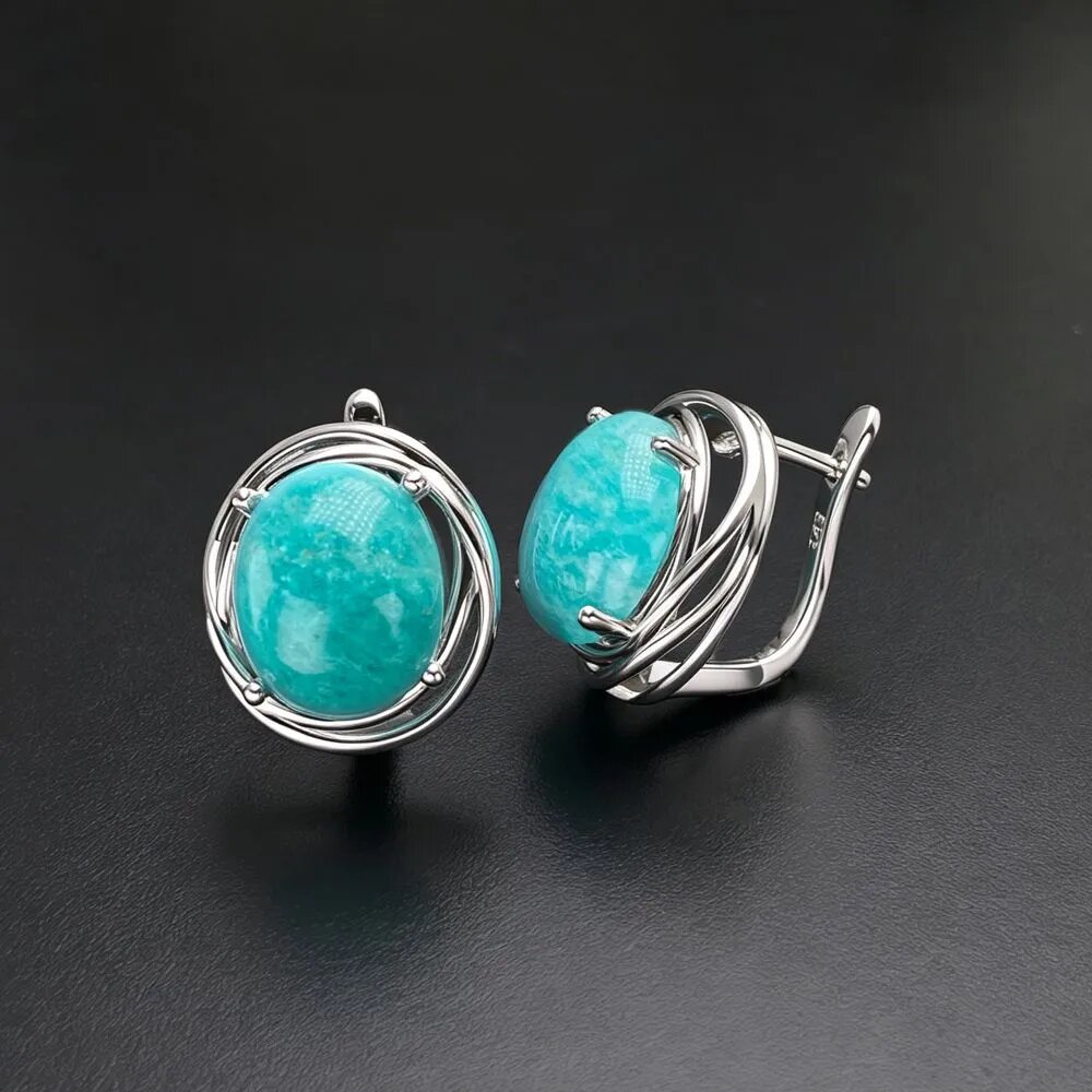 Серьги, металл