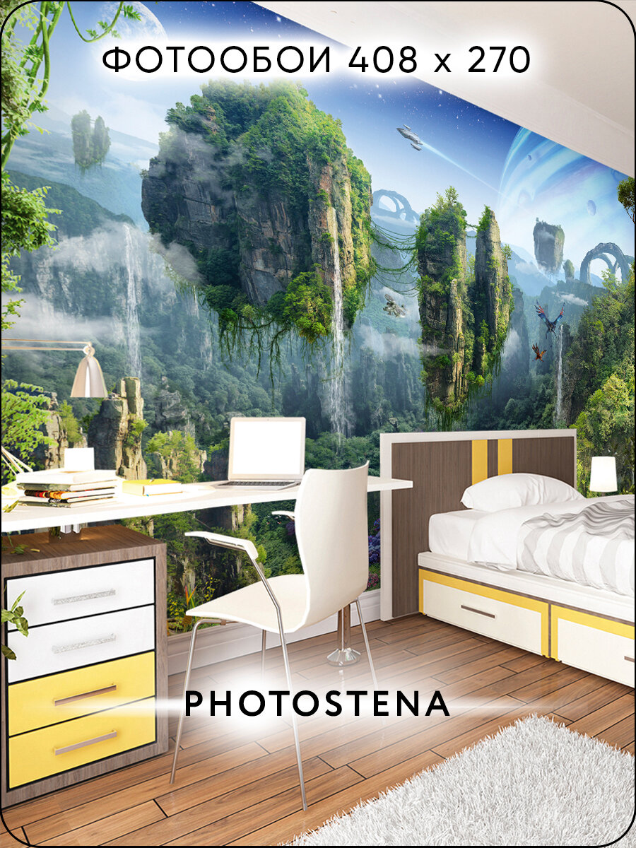 Фотообои на стену флизелиновые встык PHOTOSTENA Пандора 4,08 x 2,7 м 11,02 м2