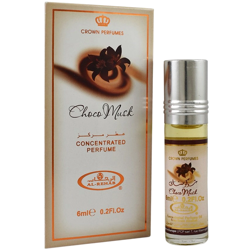 Аль Рехаб Чоко Муск парфюм-роллер унисекс 6 мл - Al Rehab Choco Musk