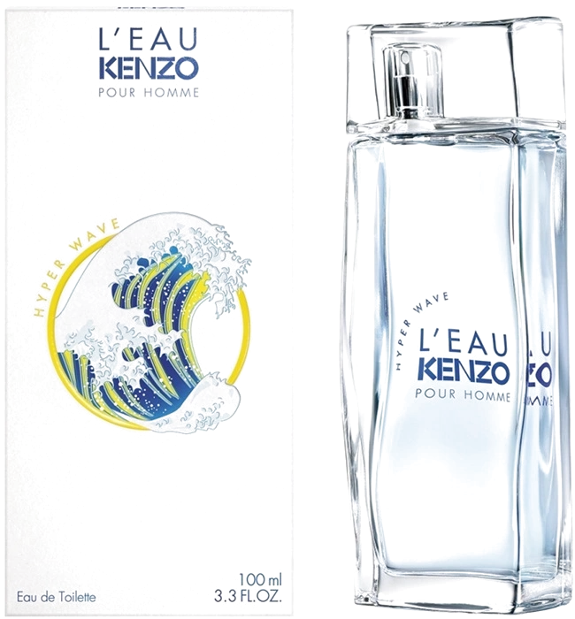 L Eau Kenzo Pour Homme Hyper Wave 100 мл - мужская туалетная вода Кензо Гипер Вейв