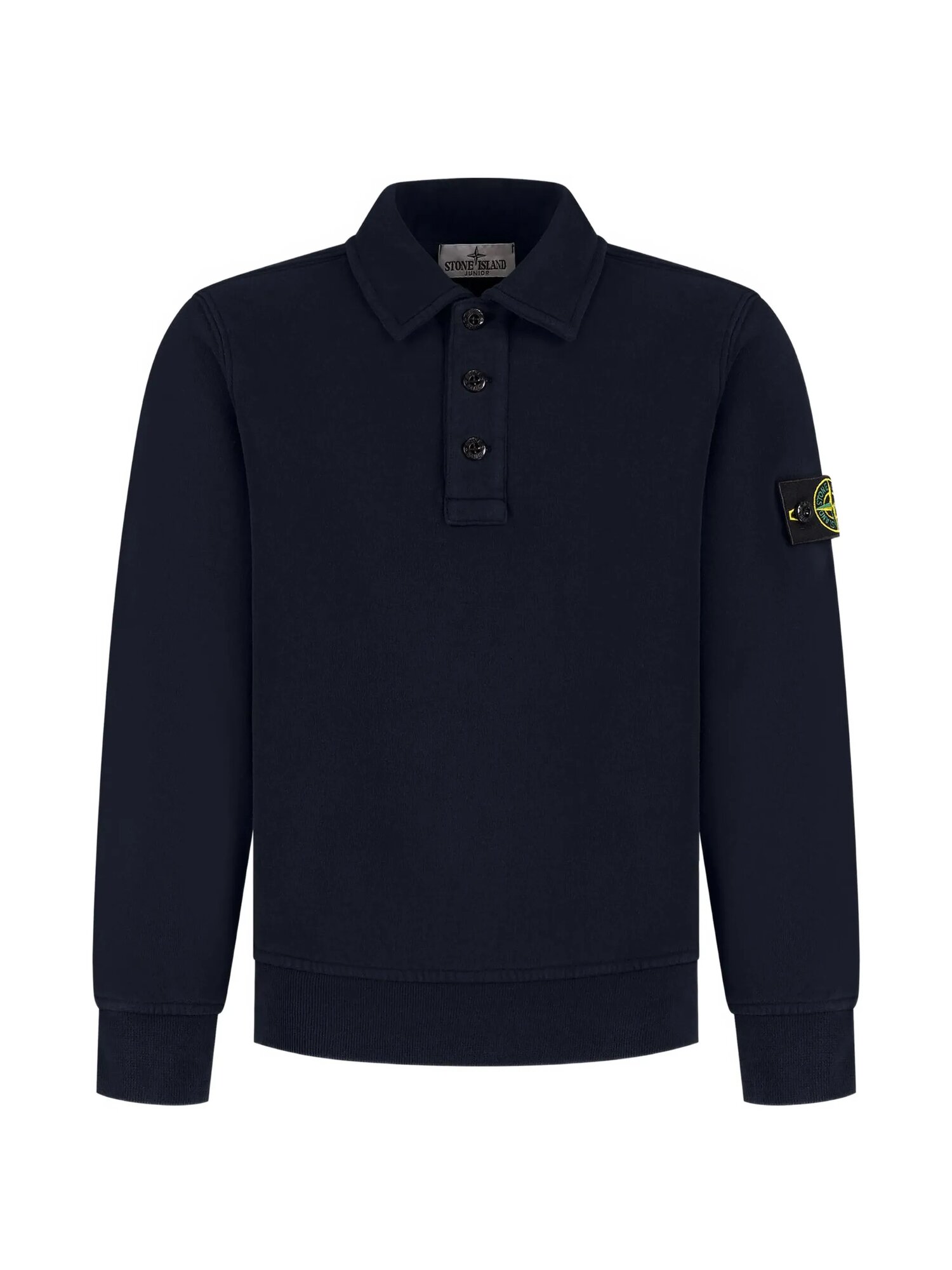 Рубашка Compass-patch long-sleeve polo shirt
