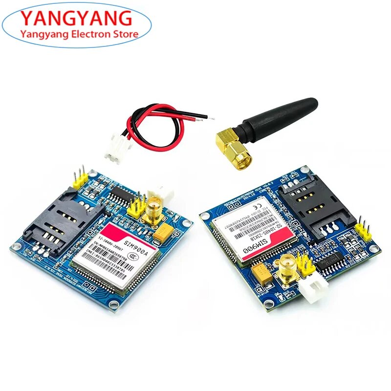 Новый SIM900A SIM900 MINI V4.0 модуль беспроводной передачи данных GSM GPRS STM32 комплект платы для разработки беспроводных данных для Arduino