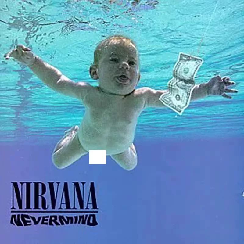 Виниловая пластинка Nirvana Nevermind гранж альтернативный рок культовый альбом LP, 1 виниловая пластинка