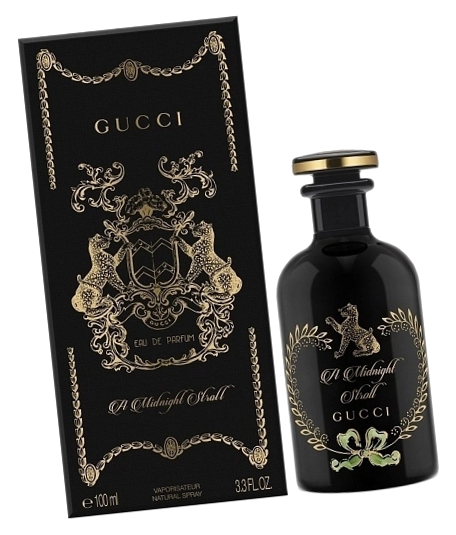 Парфюмерная вода Gucci A Midnight Stroll пробник 1.5 / Гуччи Э Миднайт Строл миниатюра яркого аромата / Сэмпл парфюма