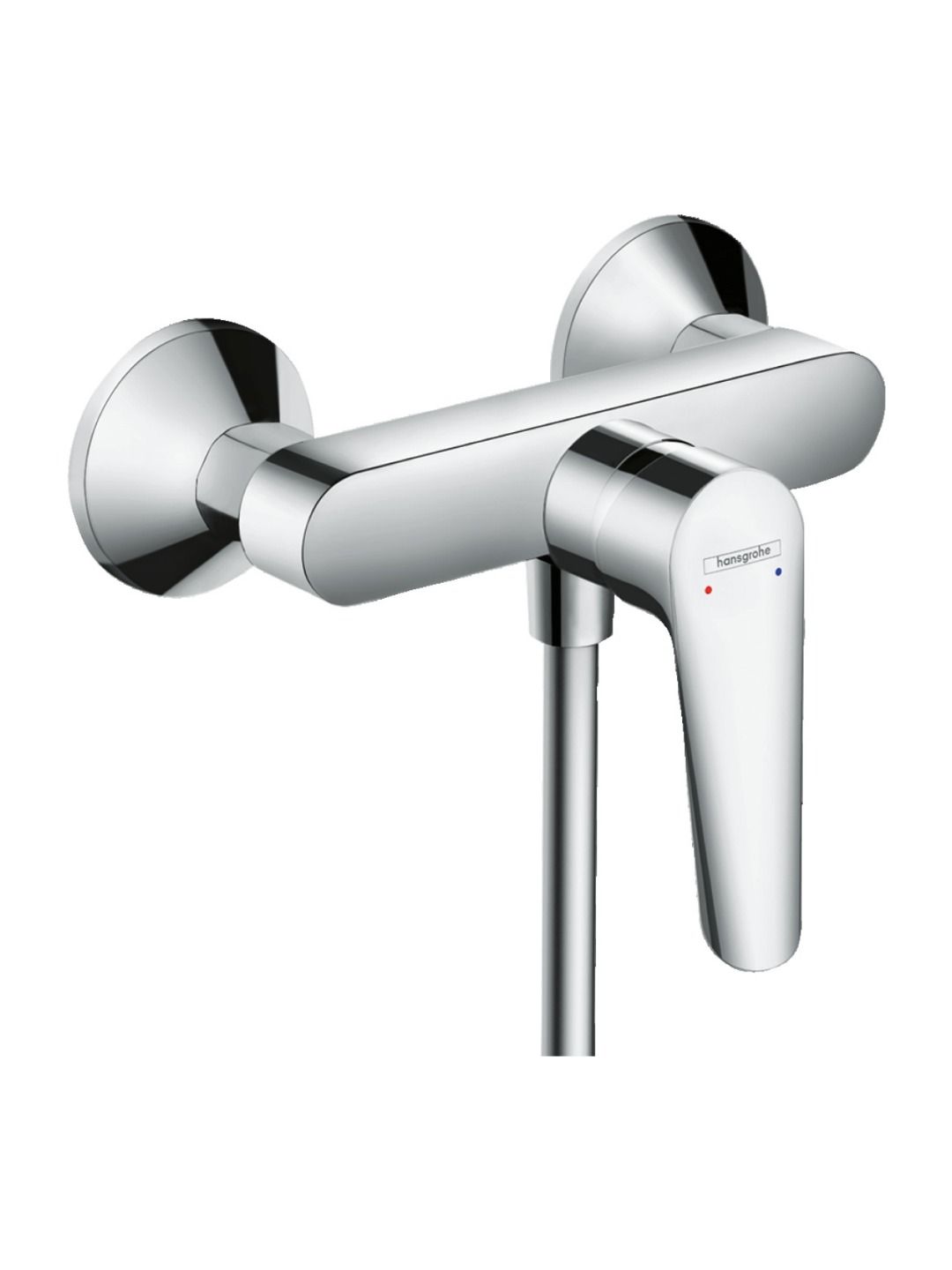 Смеситель для душа Hansgrohe Logis E однорычажный настенный наружного монтажа, межосевое 150 мм