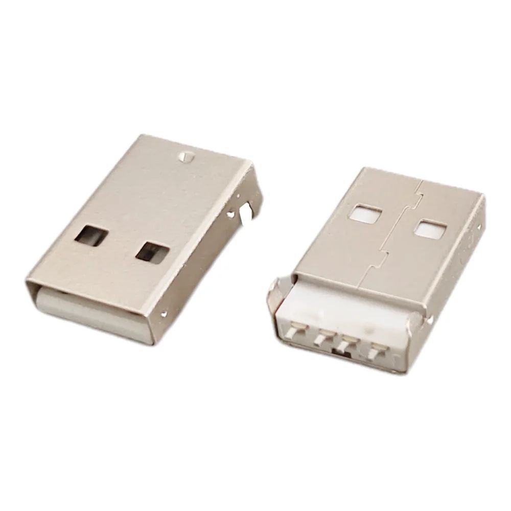 5/10 шт. разъем USB 2.0 типа A, 4-контактный, SMT/SMD/DIP, панельный , гнездо для самостоятельной сборки