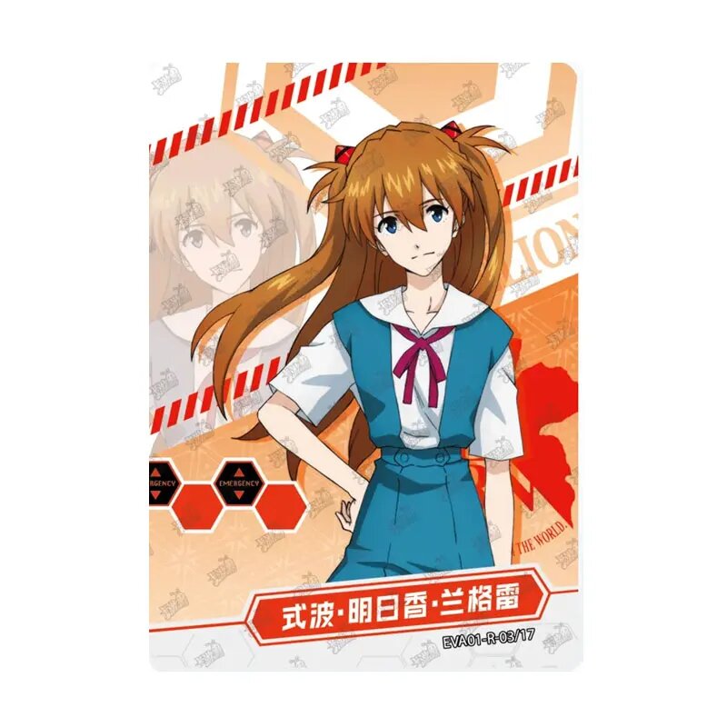 Коллекционная карта Bandai Neon Genesis Evangelion Series 1 EVA01-R-03 1PCS