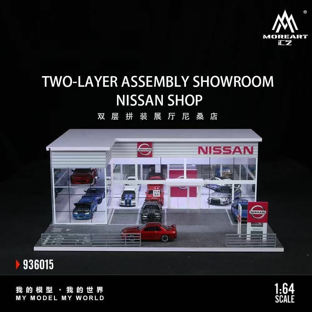 Car Bay Гараж для машинок 1:64. ручная работа (Без модели автомобиля). Игрушечный гараж для моделек. Подарок мальчику