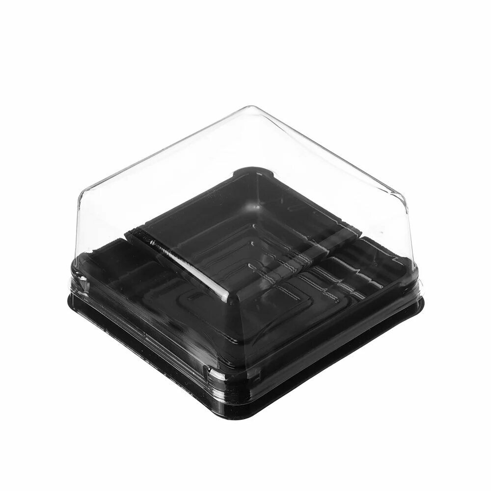 Коробки для лунных пирогов 50 шт. black, S