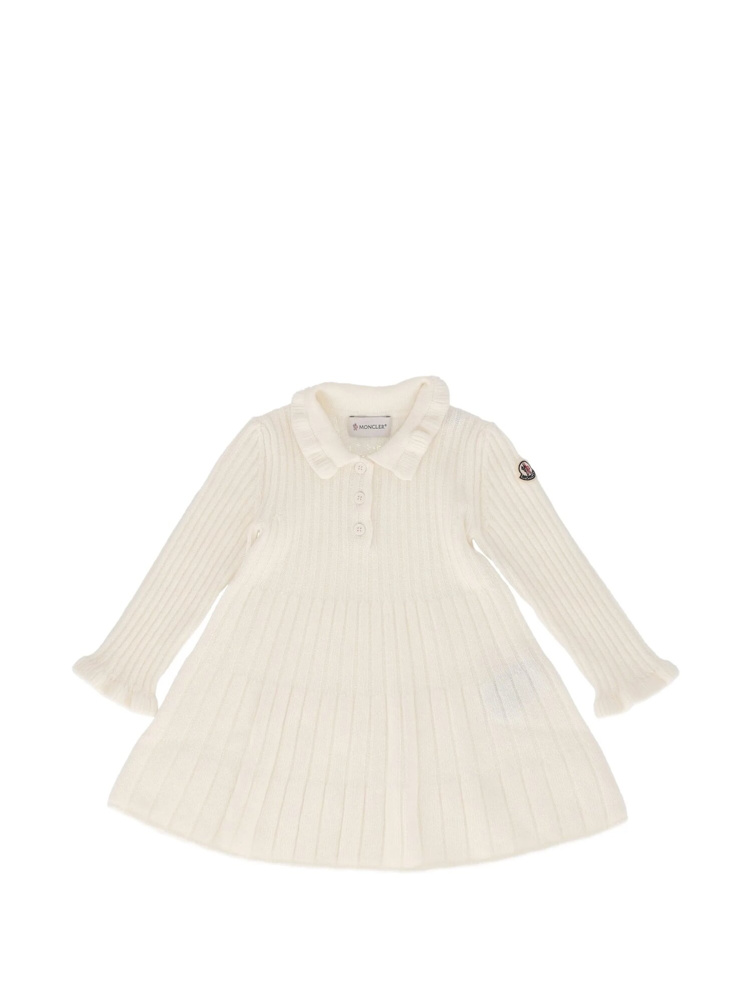 Платье Ribbed-knit long-sleeve dress