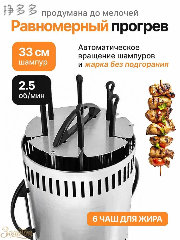 Электрошашлычница