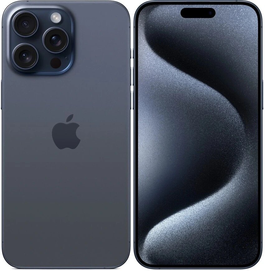 Мобильный телефон Apple iPhone 15 Pro Max, 256ГБ, синий, без комплекта