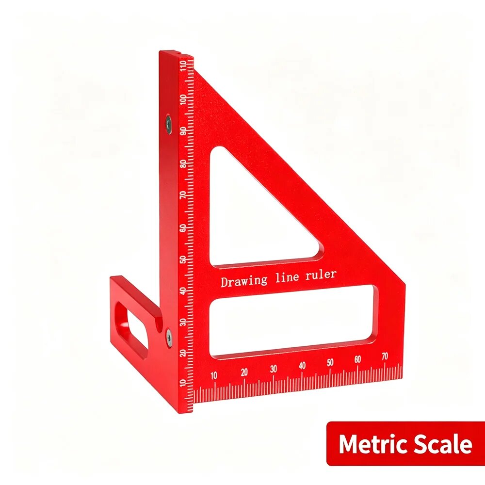 Транспортёр Carpenter Square 3D Red - Millimeter1