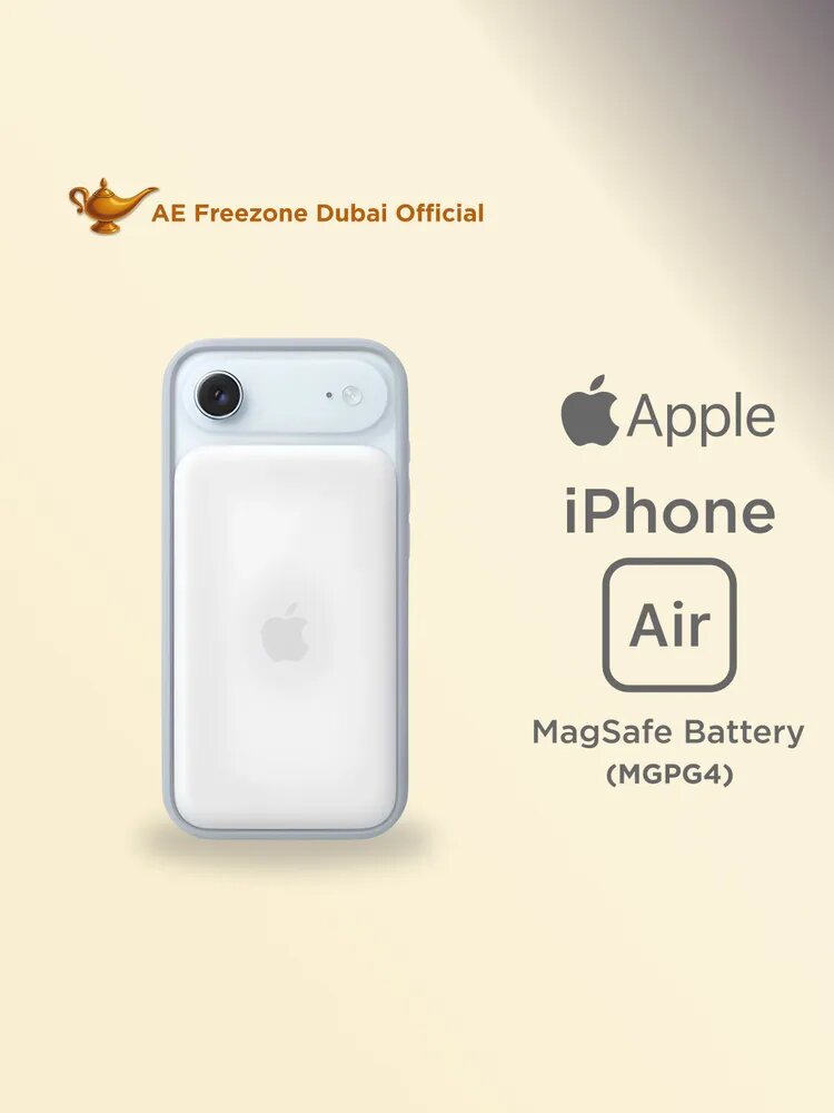 Apple Внешний аккумулятор Phone Air MagSafe Battery (MGPG4), 12 Вт, белый, MGPG4