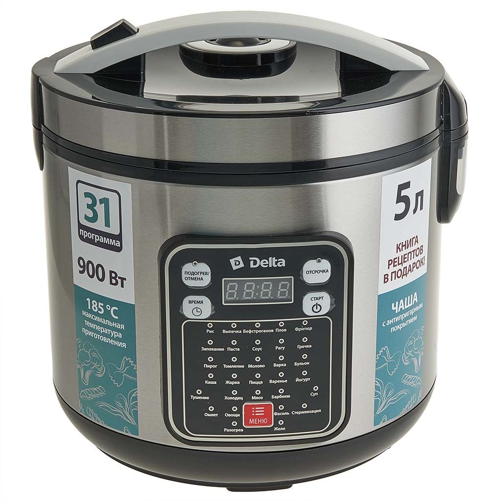 Мультиварка DELTA 900 Вт