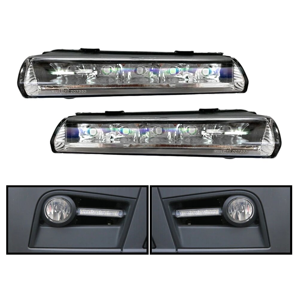 Передние светодиодные дневные ходовые огни DRL для грузовика Mercedes Benz Actros MP4 Right And Left