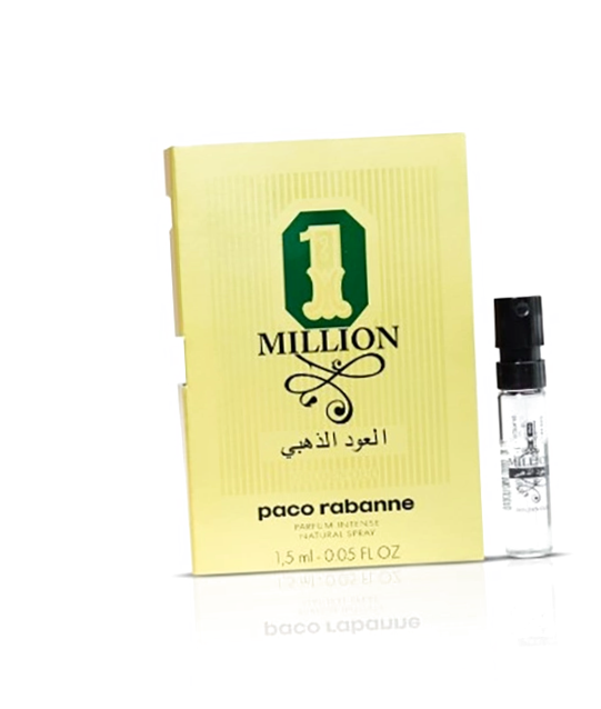 Мужской парфюм сэмпл 1.5 мл - Paco Rabanne 1 Million Golden Oud / Голден Уд