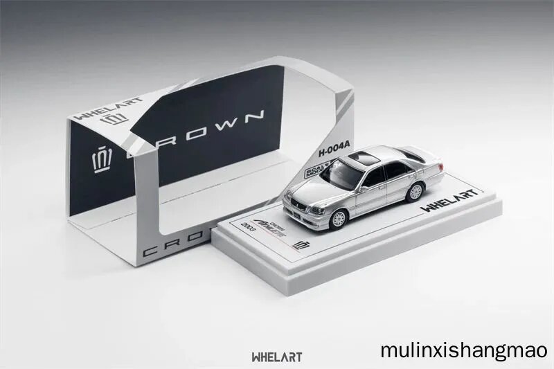 Машинка WHELART 1:64 Crown XI Athlete Silver Diecast Model Car Collection Gifts
