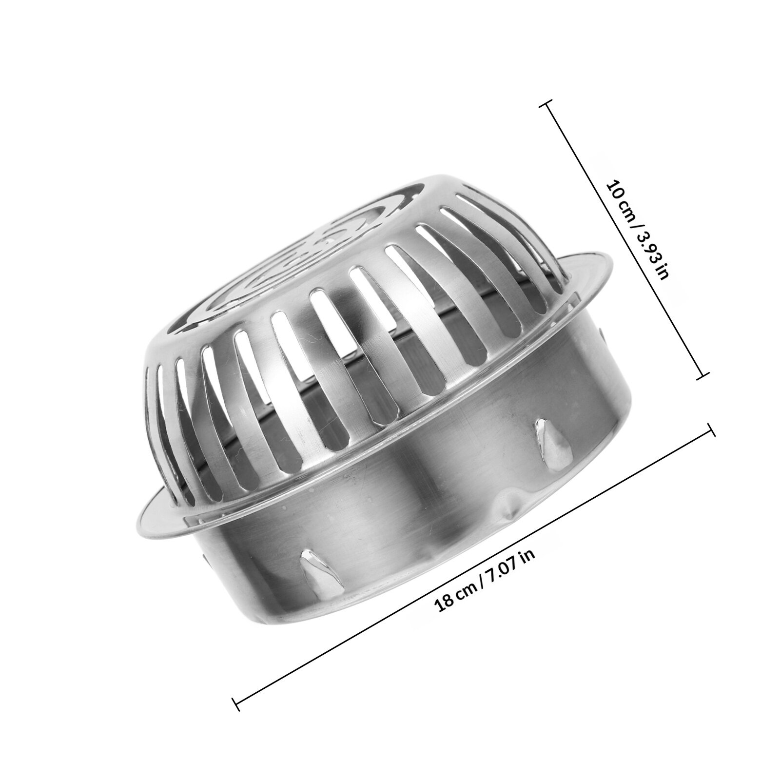 Защитная Сетка Для Каналов Из Нержавеющей Стали Прочная И Practical 18.0 X 18.0 X 10.0 Cm