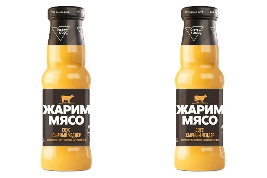Жарим мясо Соус сырный Чеддер, 250 г, 2 шт