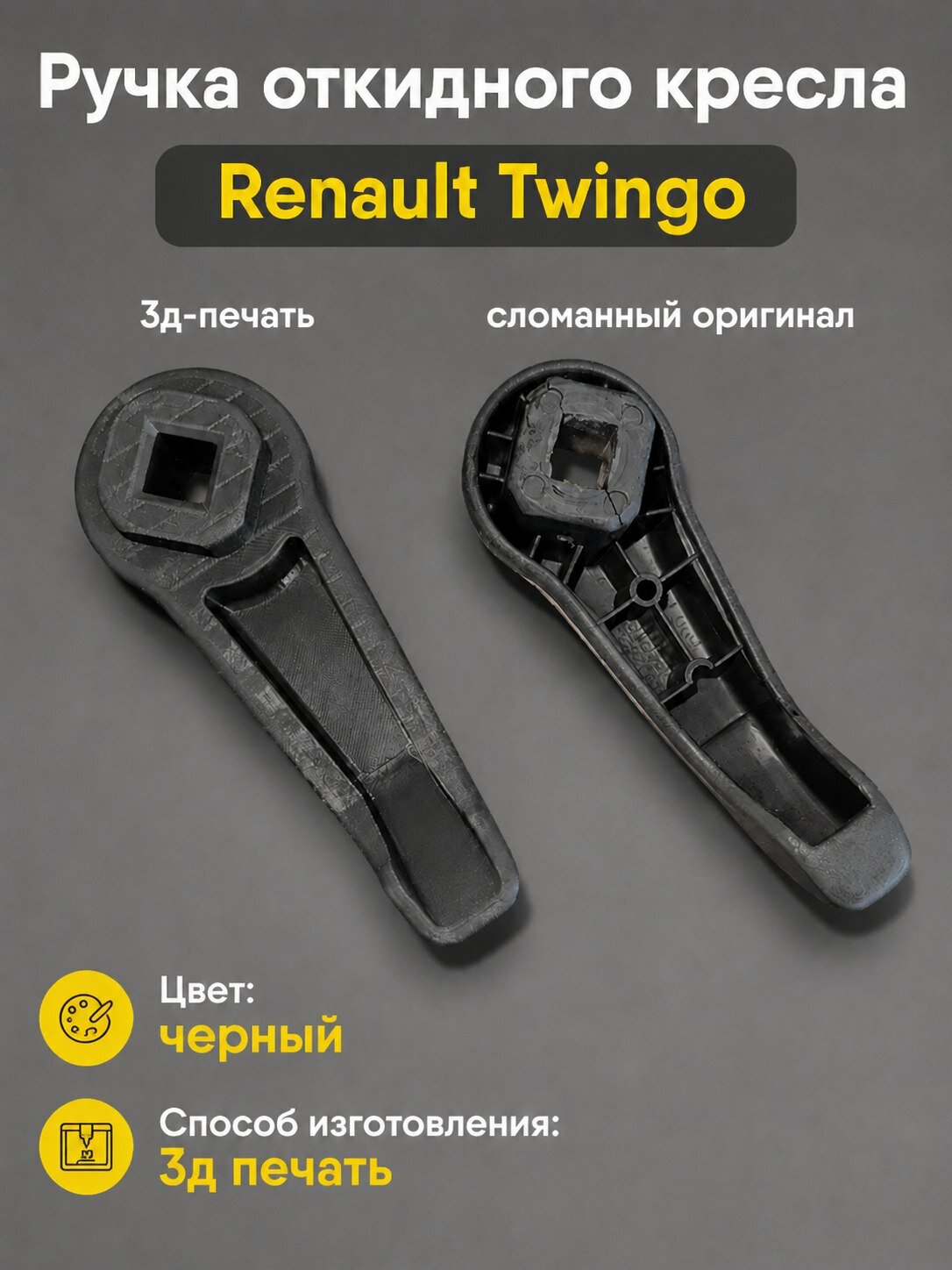 Ручка откидного кресла Renault Twingo