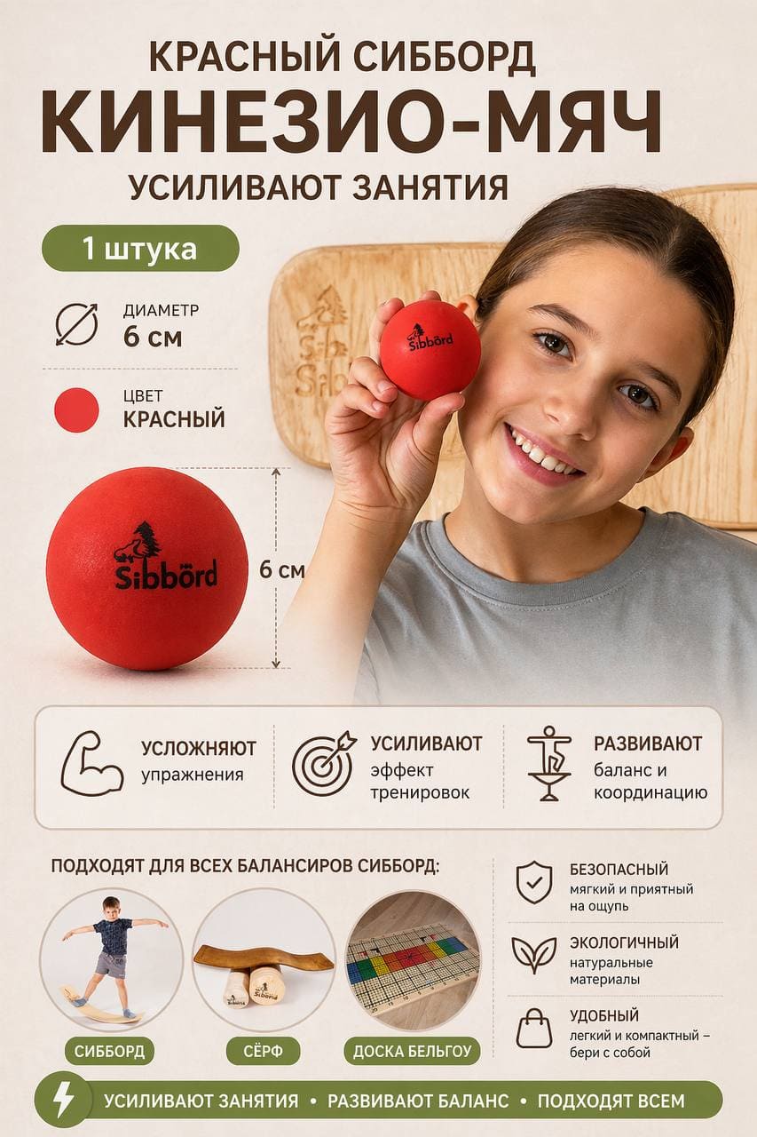 Кинезио мячик (красный). Прыгающие мячи. Мячи прыгуны. Попрыгунчики. Кинезио. Сенсорная интеграция. Подвижные игры