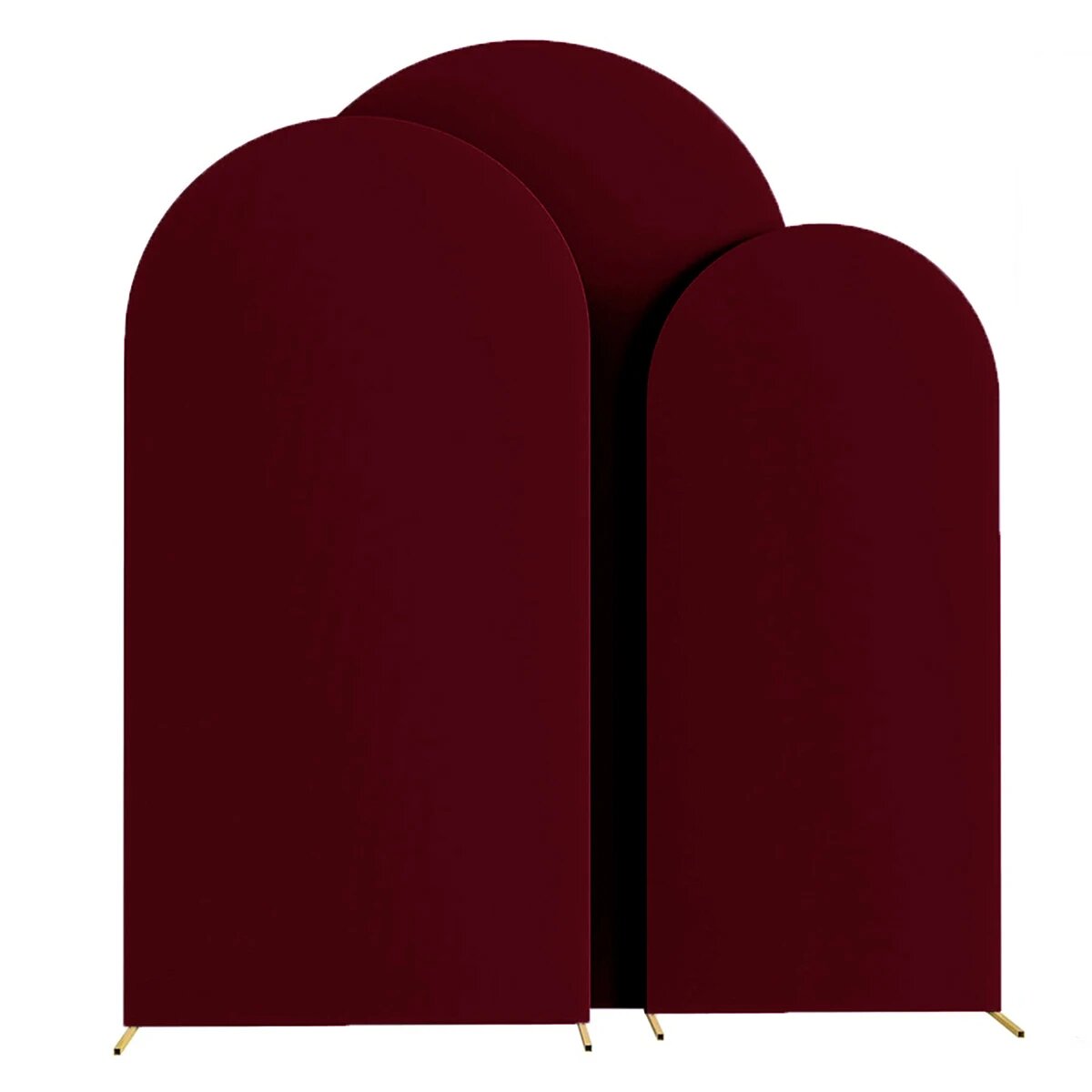 Чехол для свадебной арки из спандекса 100x200cm, Burgundy Cover