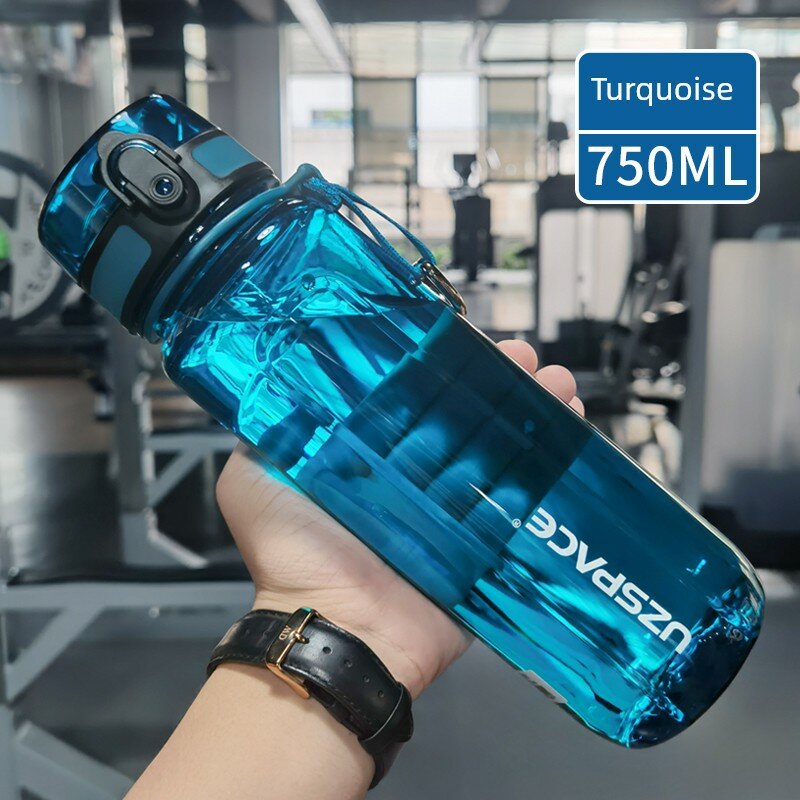 750 мл Малахитовый зеленый тритановый спортивный водный бутылка для студентов, лето, портативная, прочная, герметичная