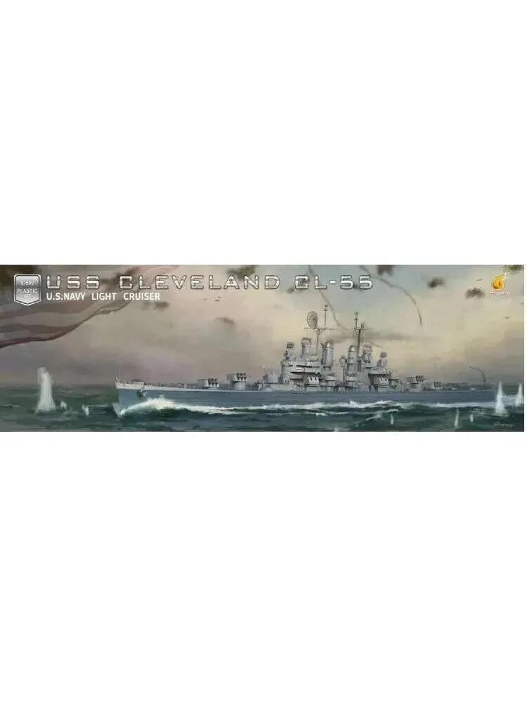 VF350920 1/350 USS CLEVELAND CL-55 Комплект сборной модели
