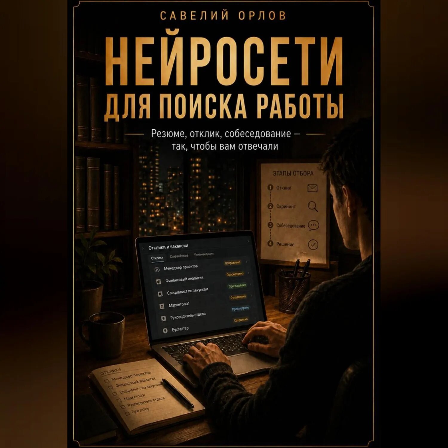 Нейросети для поиска работы. Резюме, отклик, собеседование - так, чтобы вам отвечали. [Аудиокнига]