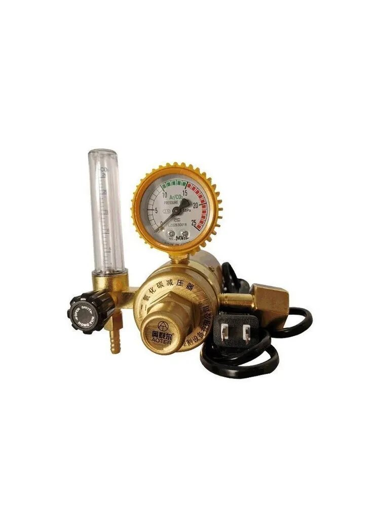 Эксклюзивный регулятор расхода GET STAR WELD 220V с функцией подогрева углекислоты