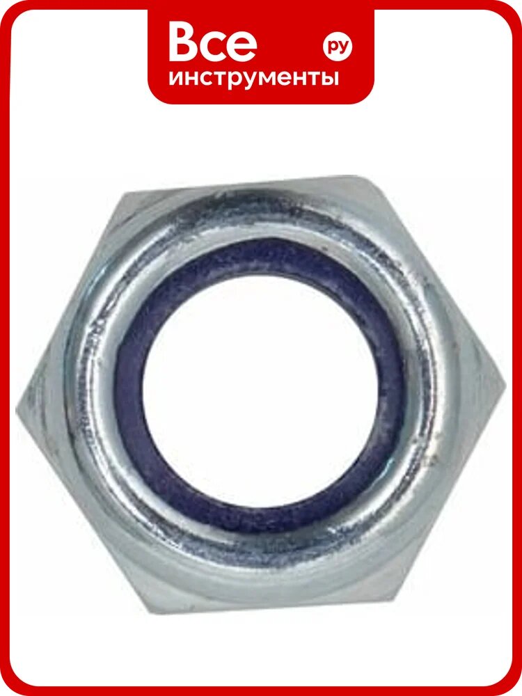 Гайка с контрящим кольцом креп-комп DIN985 М30, 10 шт. гс30ф