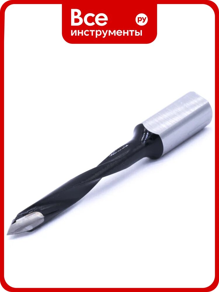 Сверло присадочное монолитное сквозное ZY-V110202R (6х70 мм; хв-к 10 мм; правое вращение) многофрез 6578