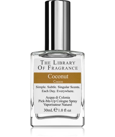 Одеколон The Library of Fragrance Coconut, 30 мл