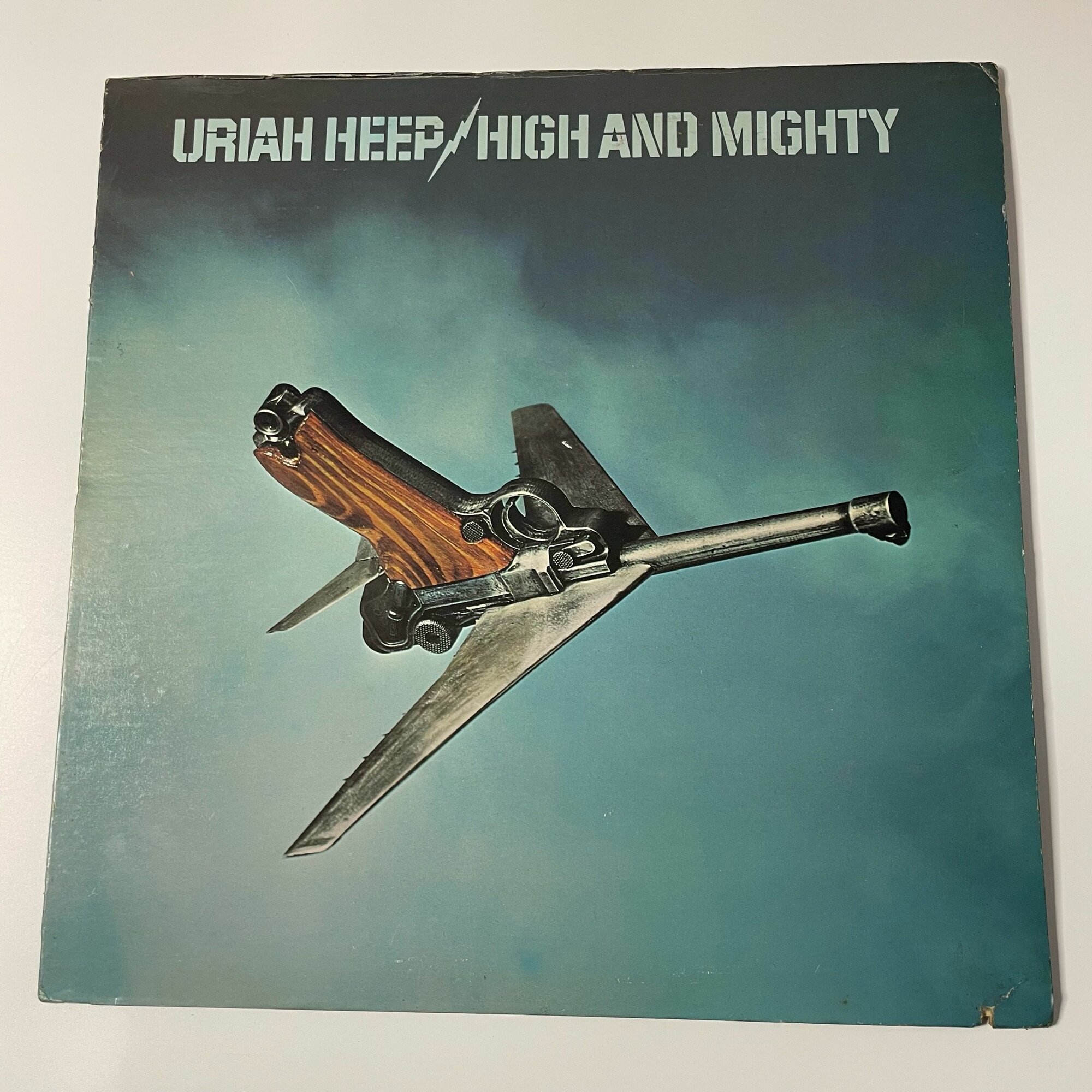 Винтажная виниловая пластинка LP Uriah Heep High And Mighty (США 1976)