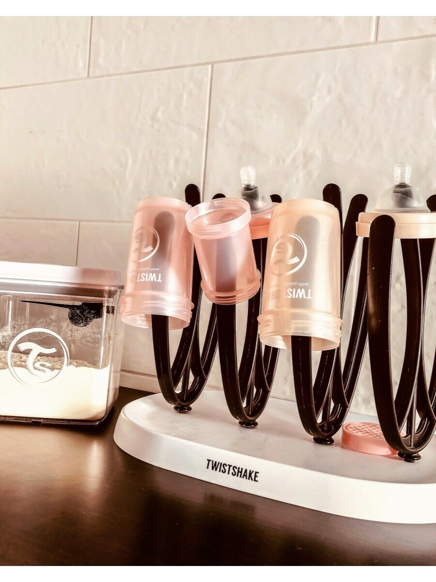 Сушилка для бутылочек Twistshake (Drying Rack), сушилка или подставка для детских бутылочек, сосок и элементов