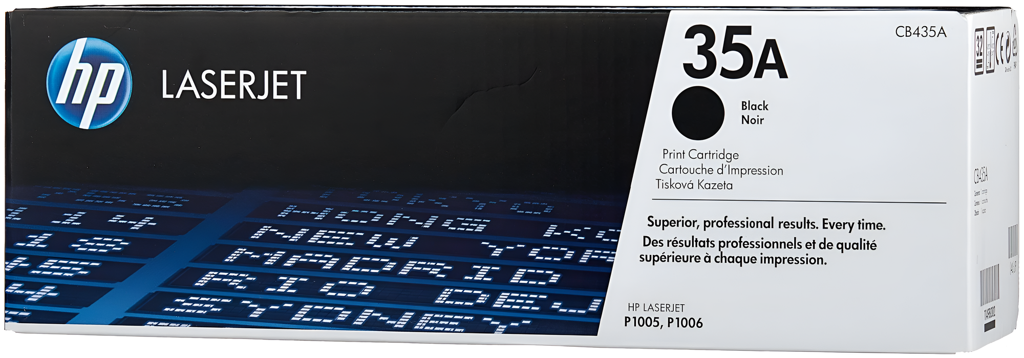 Картридж лазерный HP CB435A (35A), черный (1 500 стр.) для LaserJet P1005/P1006