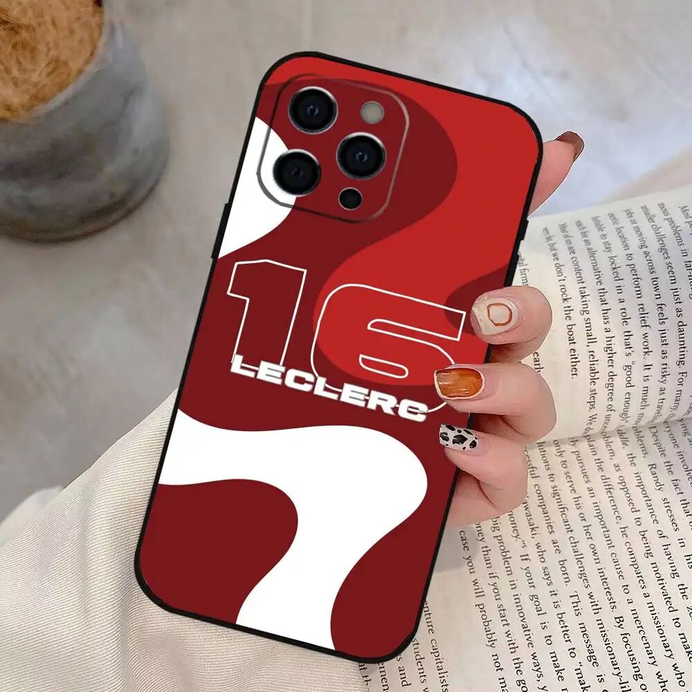 Чехол для телефона Sports Charles Leclerc для iPhone 17, 16, 15, 14, 13, 12, 11 z1, iPhone14Plus